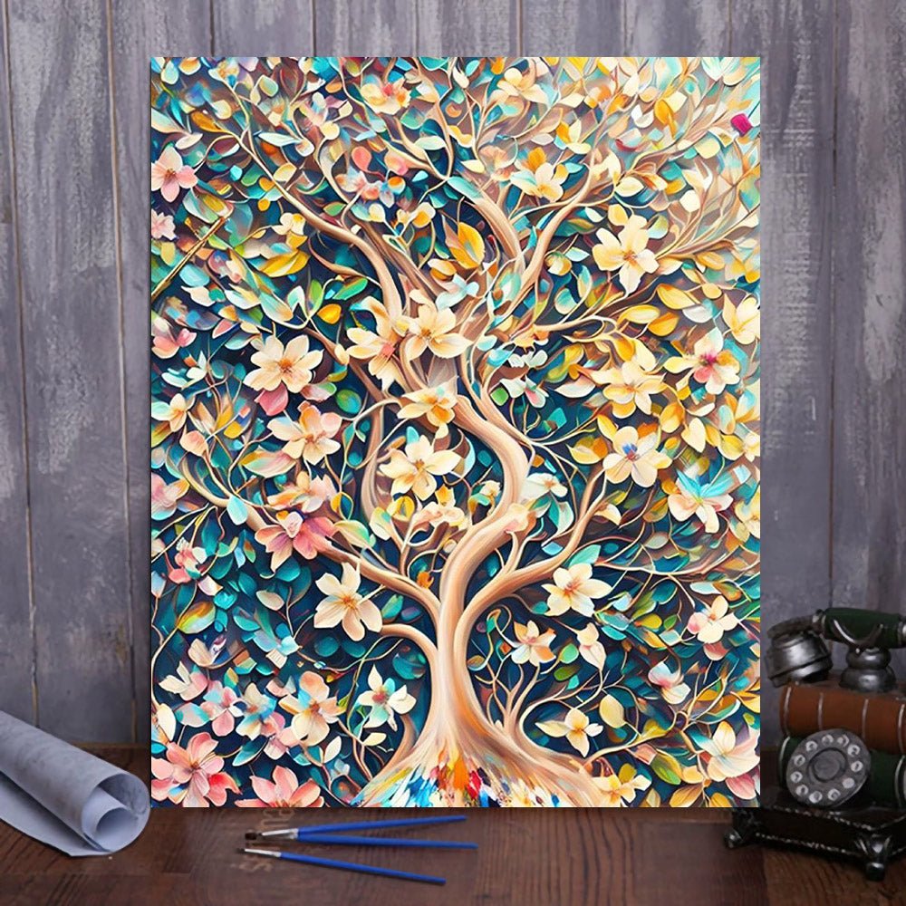 Unwind & De-stress with VIVA™ Paint By Numbers - Tree of Summer – VIVA ...